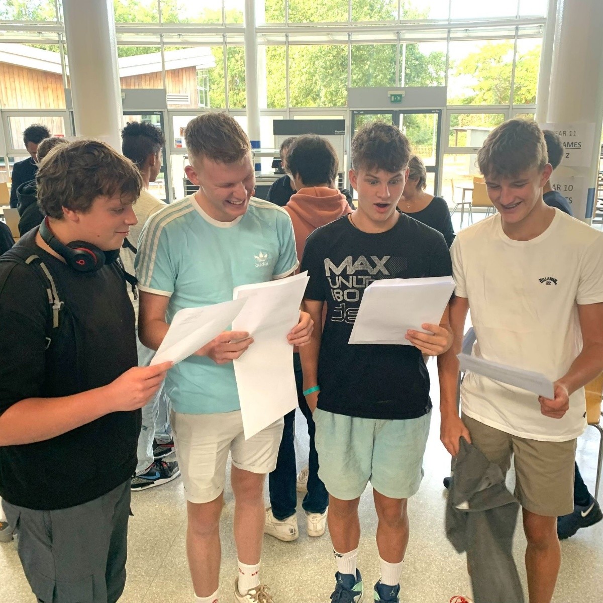 Ted Wragg Multi-Academy Trust - Isca Academy Students Celebrate Results